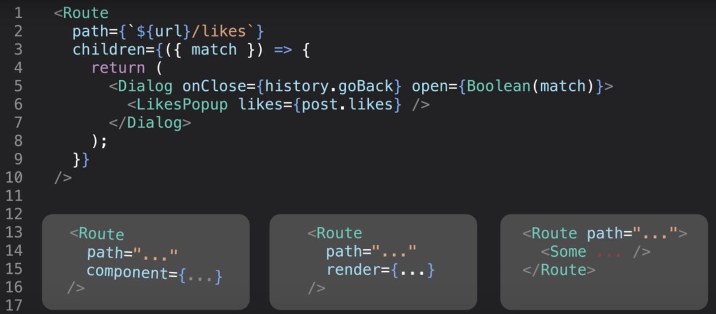 Managing pop-ups using react-router | by IT’s Bruise | Medium