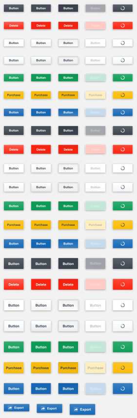 Journey to a great user interface library + Freebie