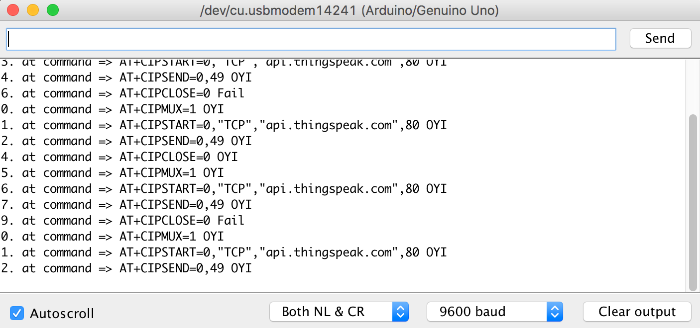 Using The Esp8266 Wifi Module With Arduino Uno Publishing To Thingspeak