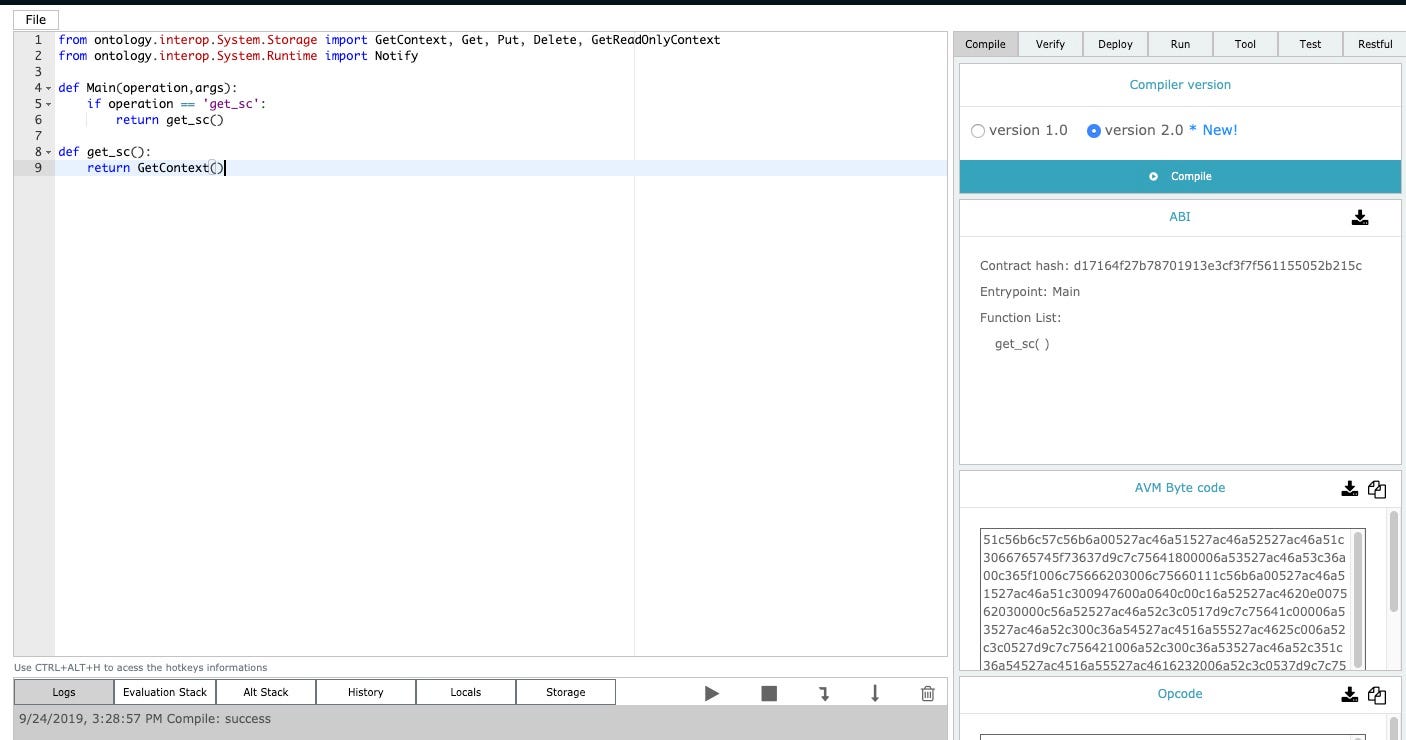How to Write a Smart Contract on Ontology with Python — (Part 2) | by The Ontology Team ...