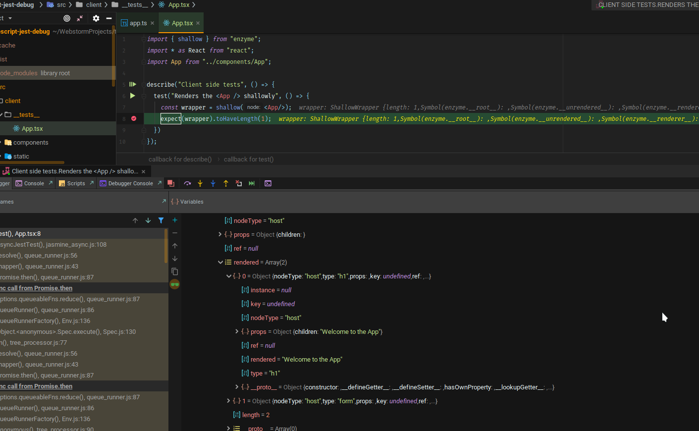 Configuring And Debugging Typescript Jest Tests In Webstorm By Slava