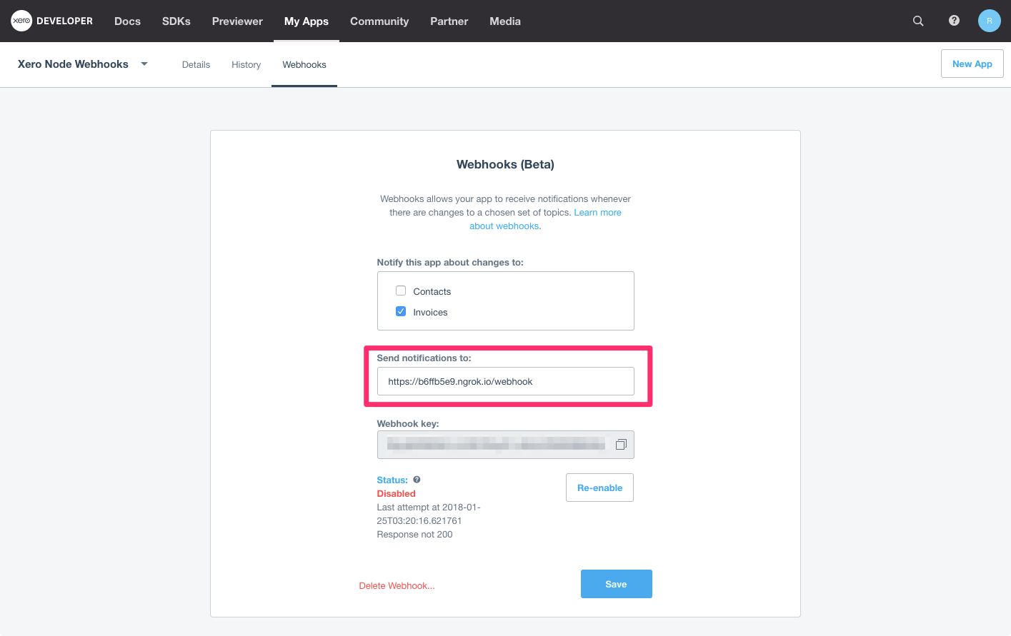 Using Xero Webhooks with Node: Express & Hapi examples | by Riley James | Xero Developer