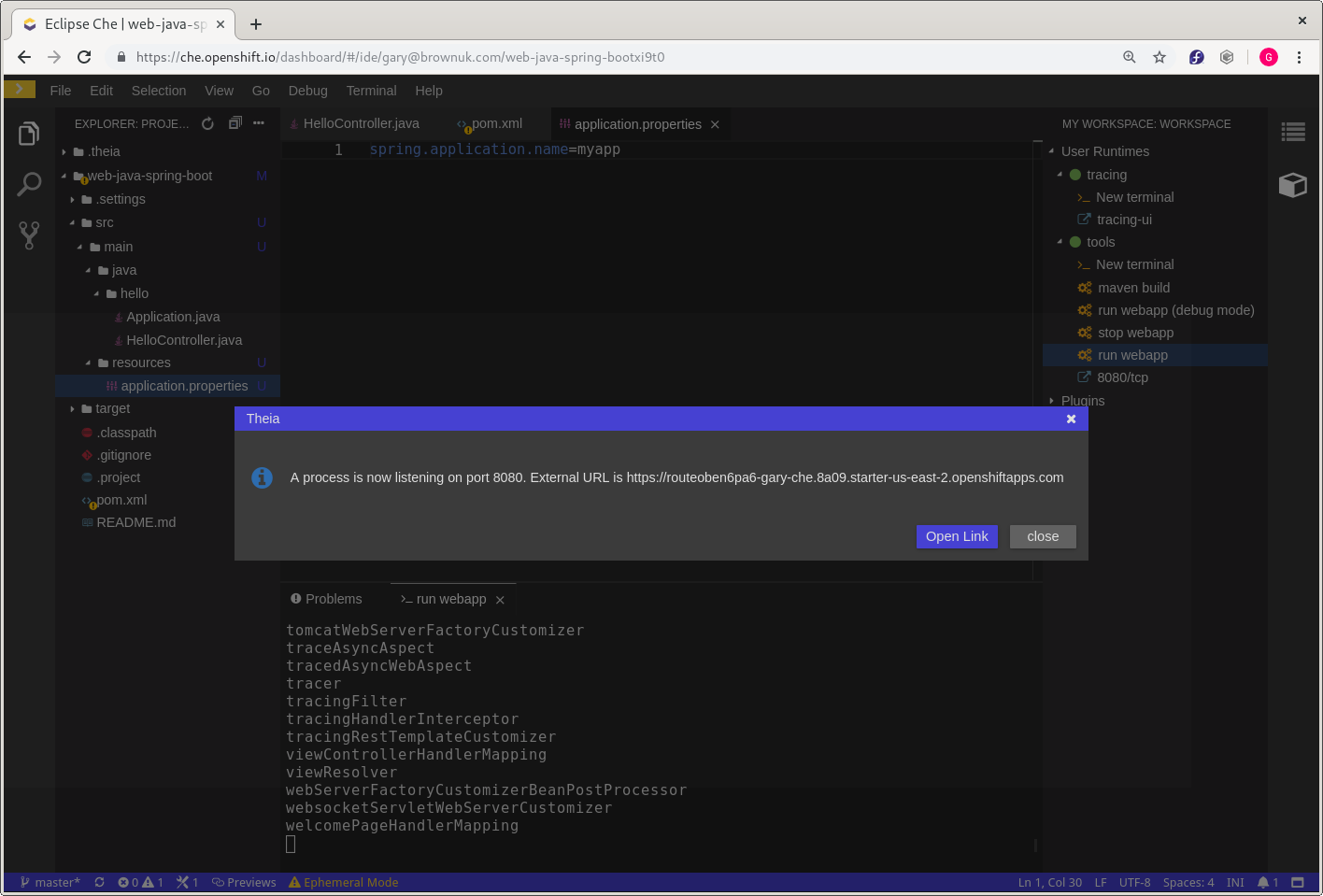 Using Jaeger with Eclipse Che. As explained on the Eclipse Che… | by ...