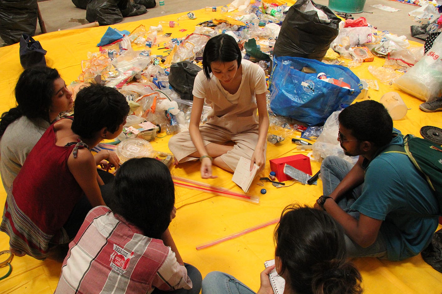 Tan zi xi’s ‘Plastic Ocean’. Tan zi xi is a Singaporean artist whose ...