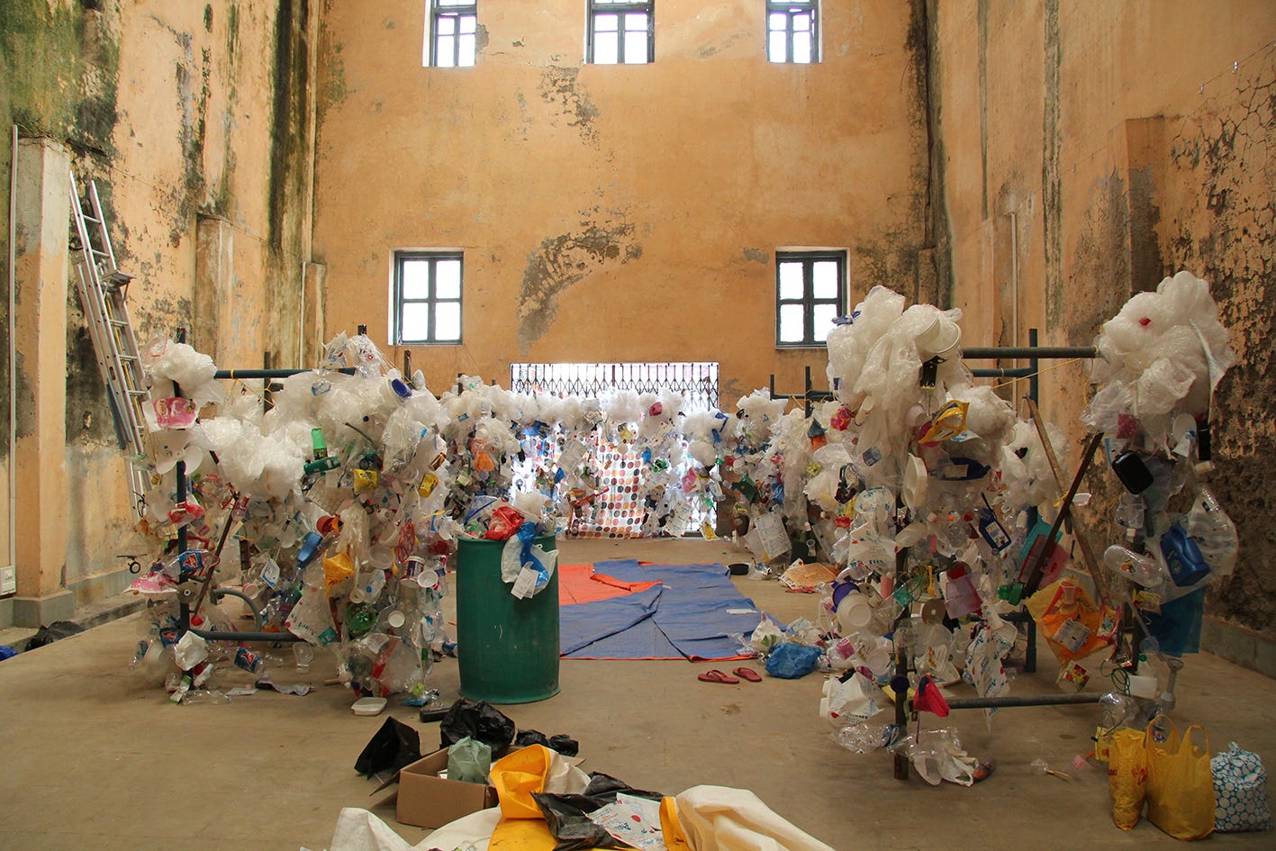 Tan zi xi’s ‘Plastic Ocean’. Tan zi xi is a Singaporean artist whose ...