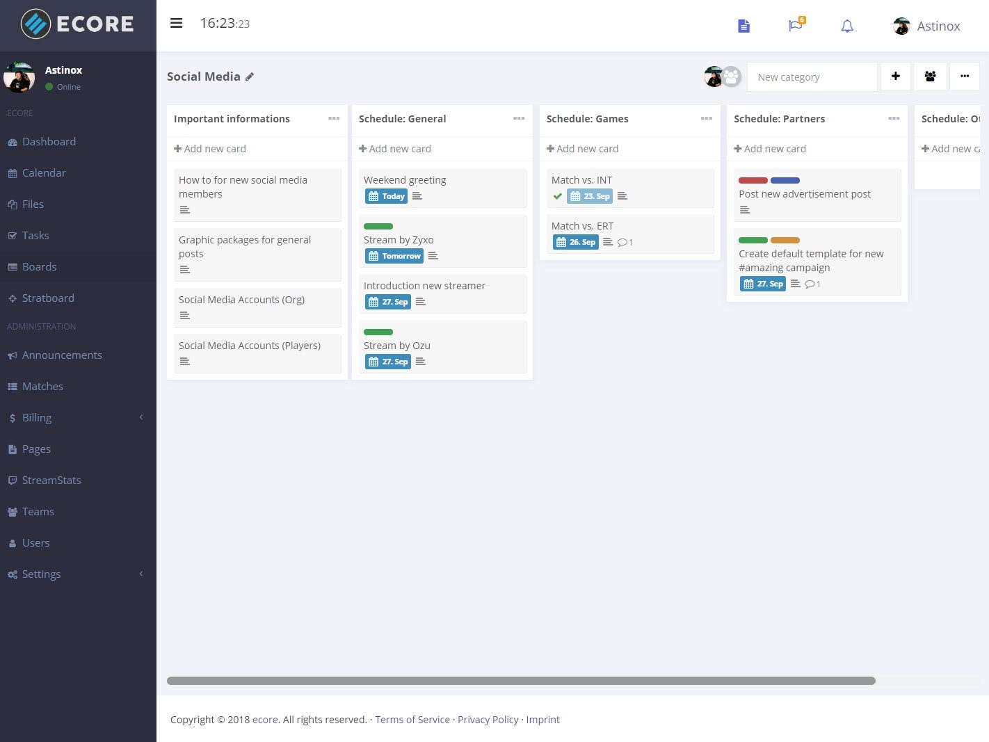 Use ecore boards to improve your esports management | by Fabian ...