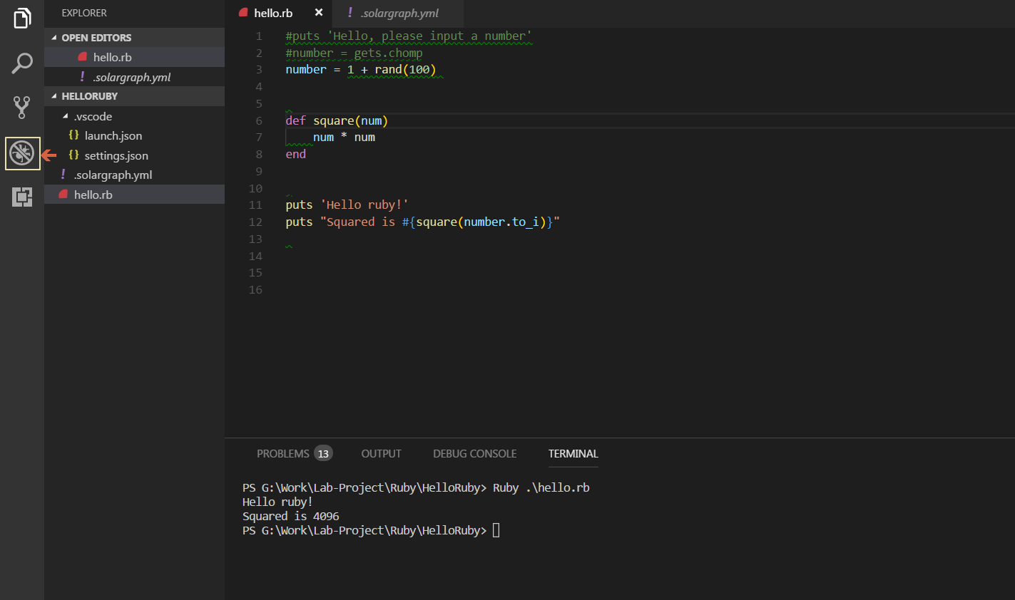 How to build development and debugging environment for Ruby using ...