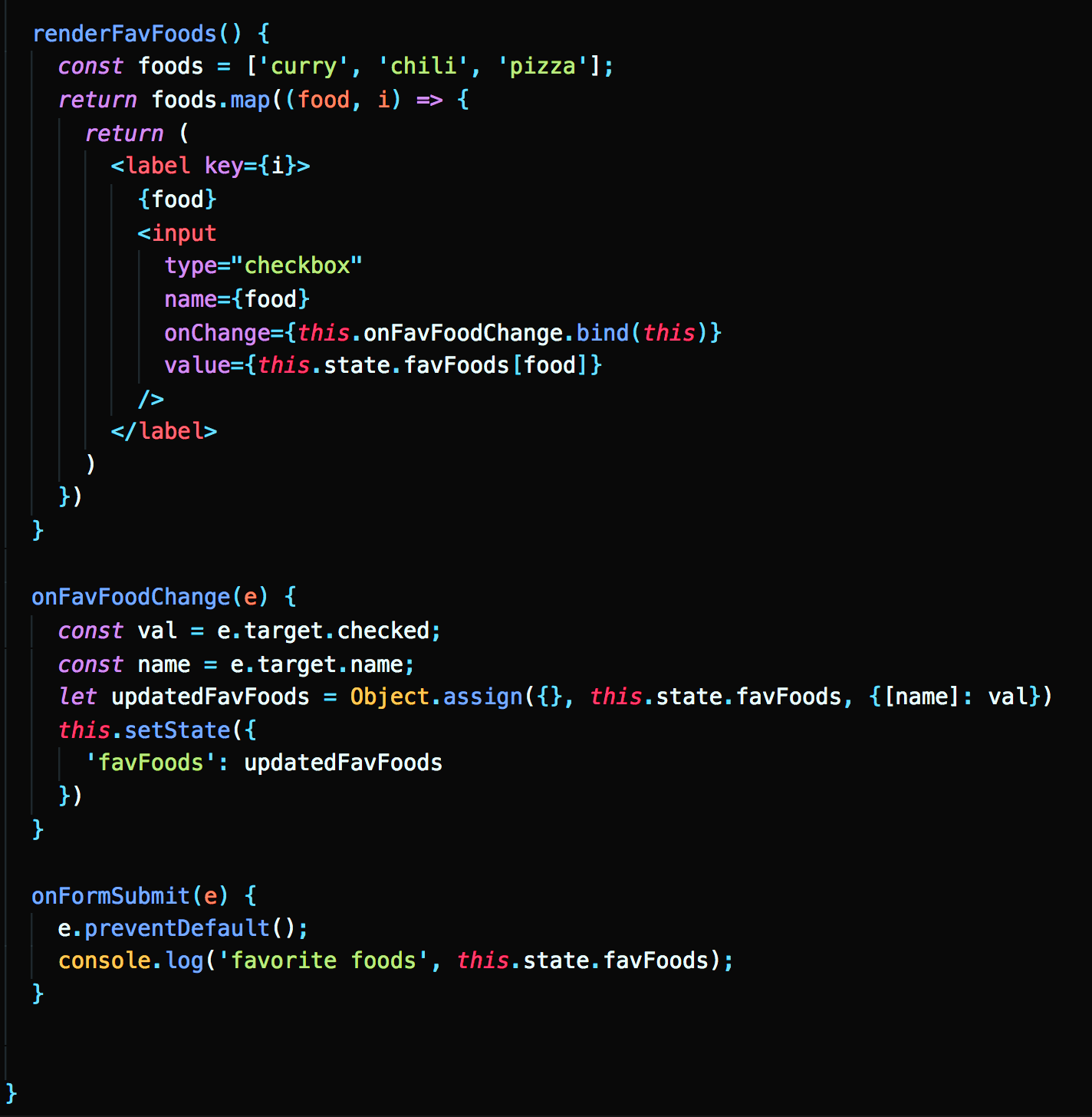 React Forms — Multiple Checkboxes | by Kyle Davelaar | Medium