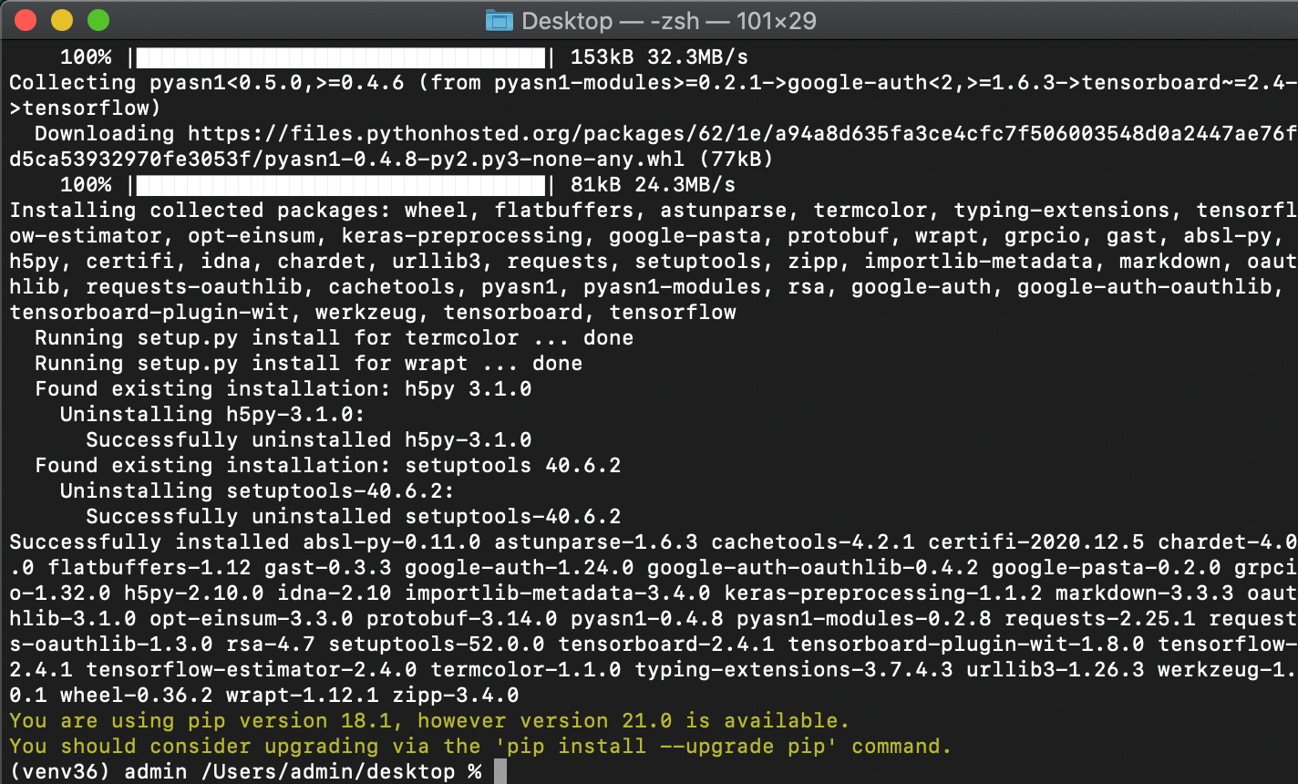 How to Install the Python Environment for AI and Machine Learning on MacOS | by David ...