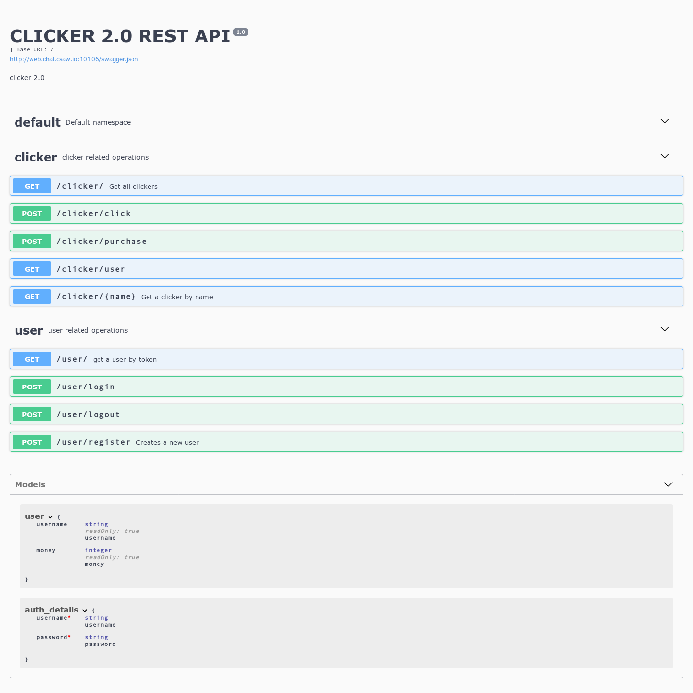 CSAW’18 RTC Quals — Clicker 2.0 Write-ups | by Sam Wedgwood | CTF Writeups | Medium