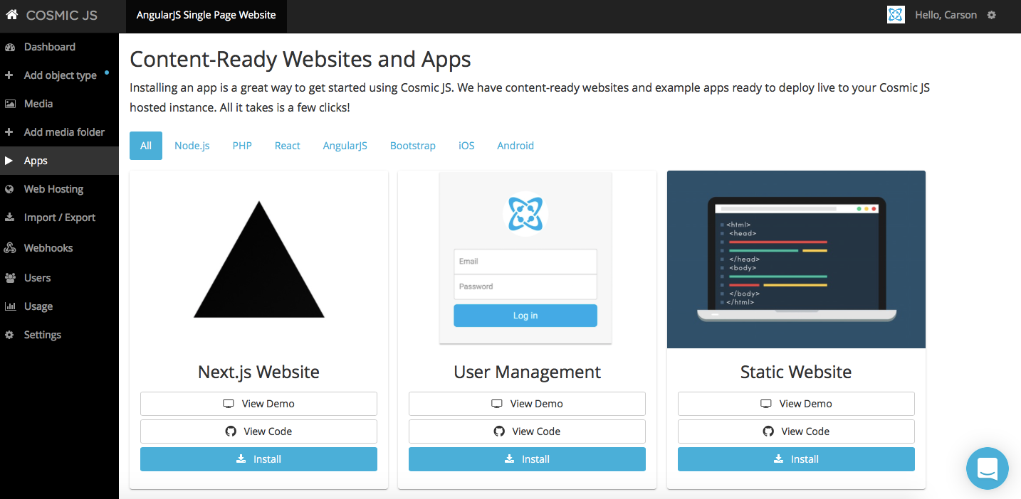 Build an AngularJS Website in 4 Steps | by Carson Gibbons | HackerNoon.com | Medium