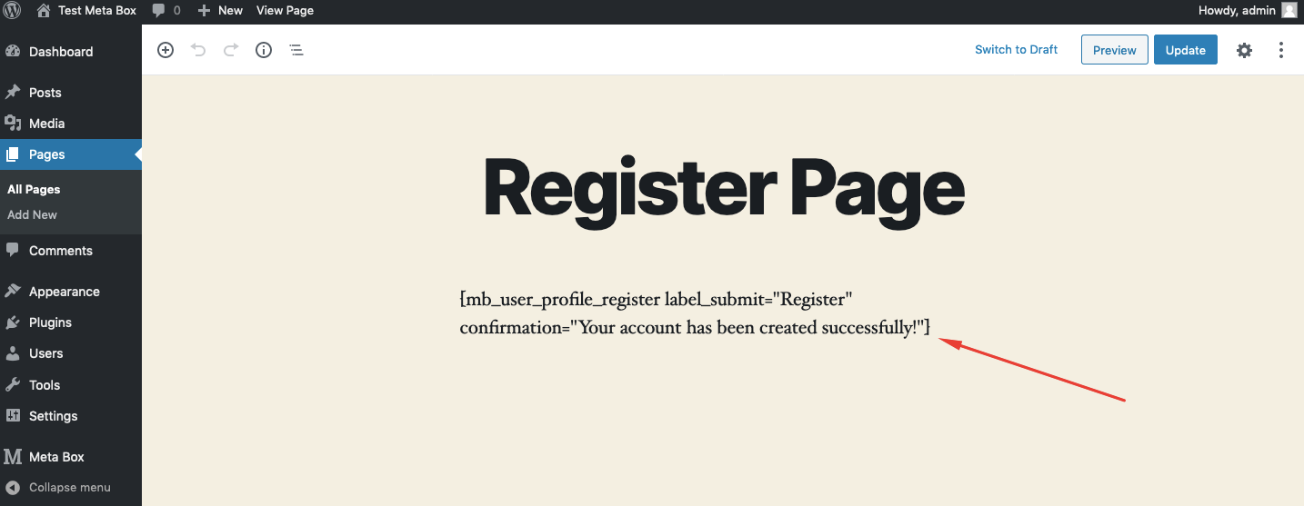 How To Create Your Wordpress Custom User Profile Page In Frontend By Janessa Tran Meta Box 8549