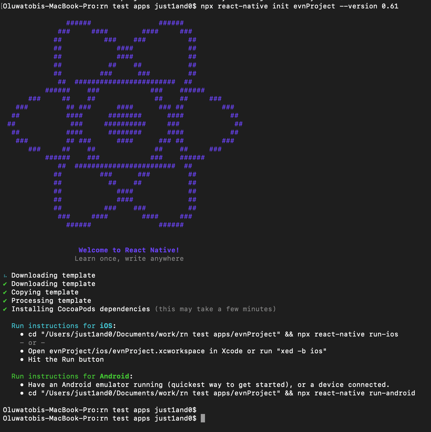 How To Setup Env File In Your React Native Application By Oluwatobi