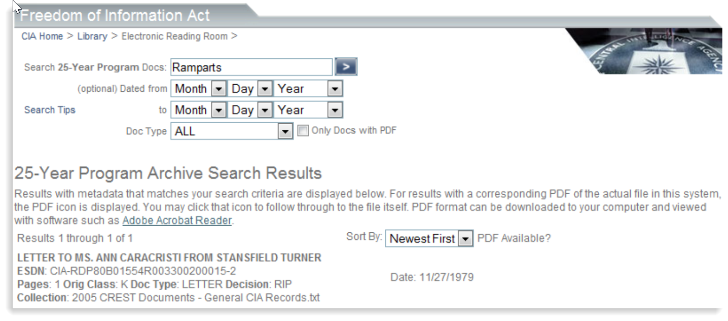 A secret agent database for the rest of us | by Herb Caudill | A Place ...