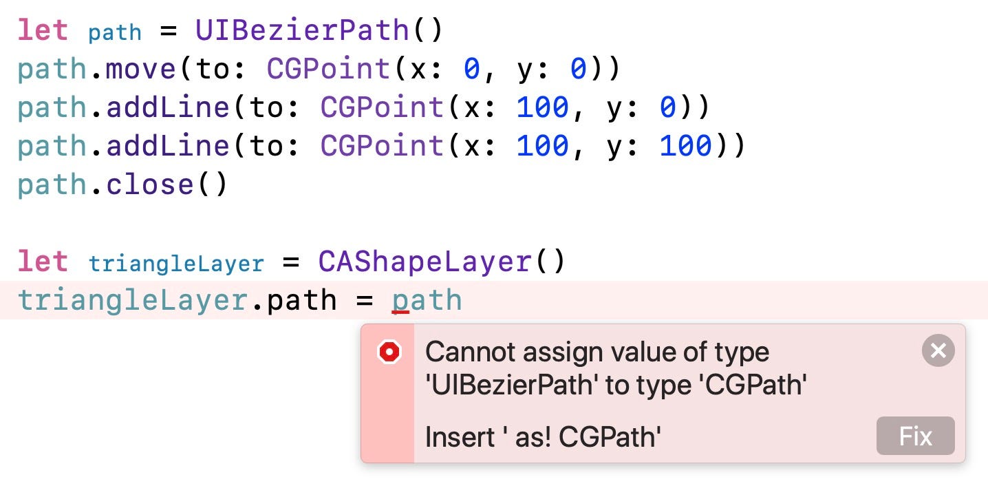使用 SwiftUI 預覽 UIBezierPath 的繪圖結果. 利用 SwiftUI 的 Path 繪圖比 UIKit 的… | by 彼得潘的 iOS App Neverland ...