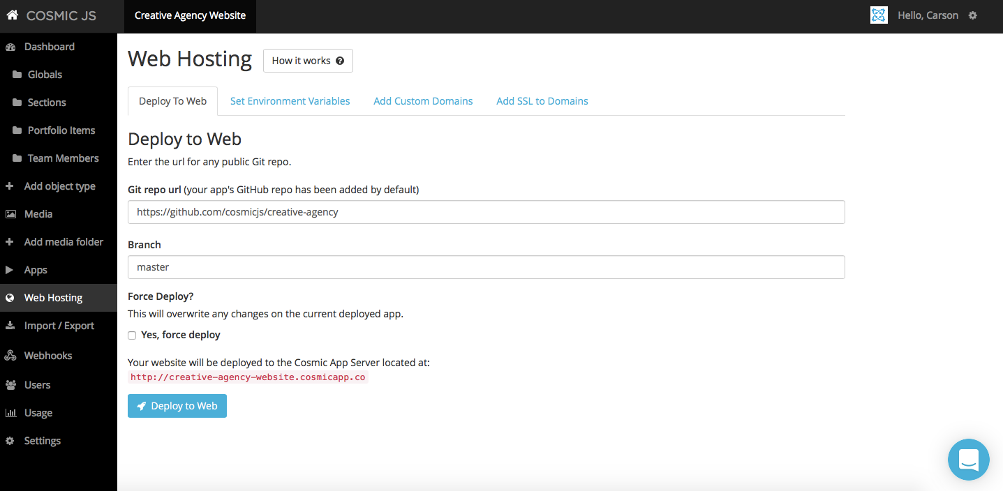 Build a Creative Agency Website in 4 Steps | by Carson Gibbons | HackerNoon.com | Medium