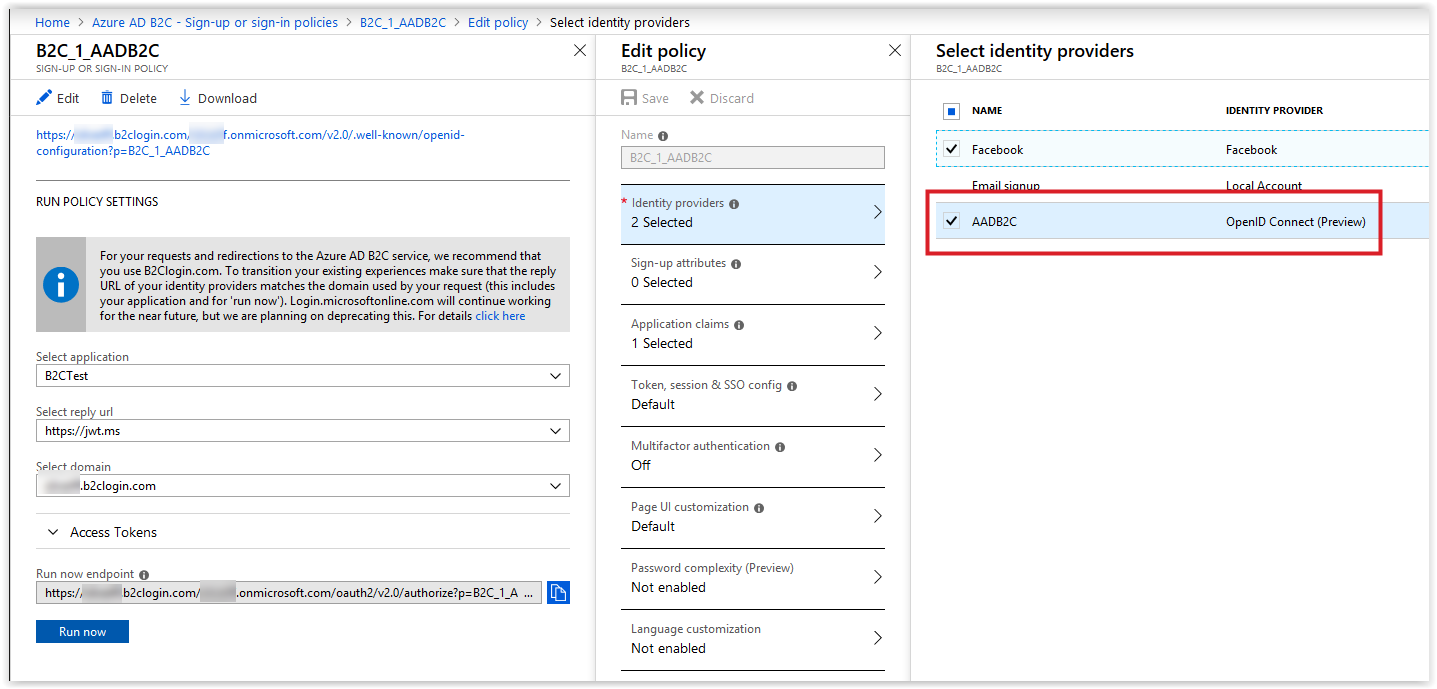 Connecting Azure AD B2C to Azure AD via the B2C custom identity provider | by Rory Braybrook ...
