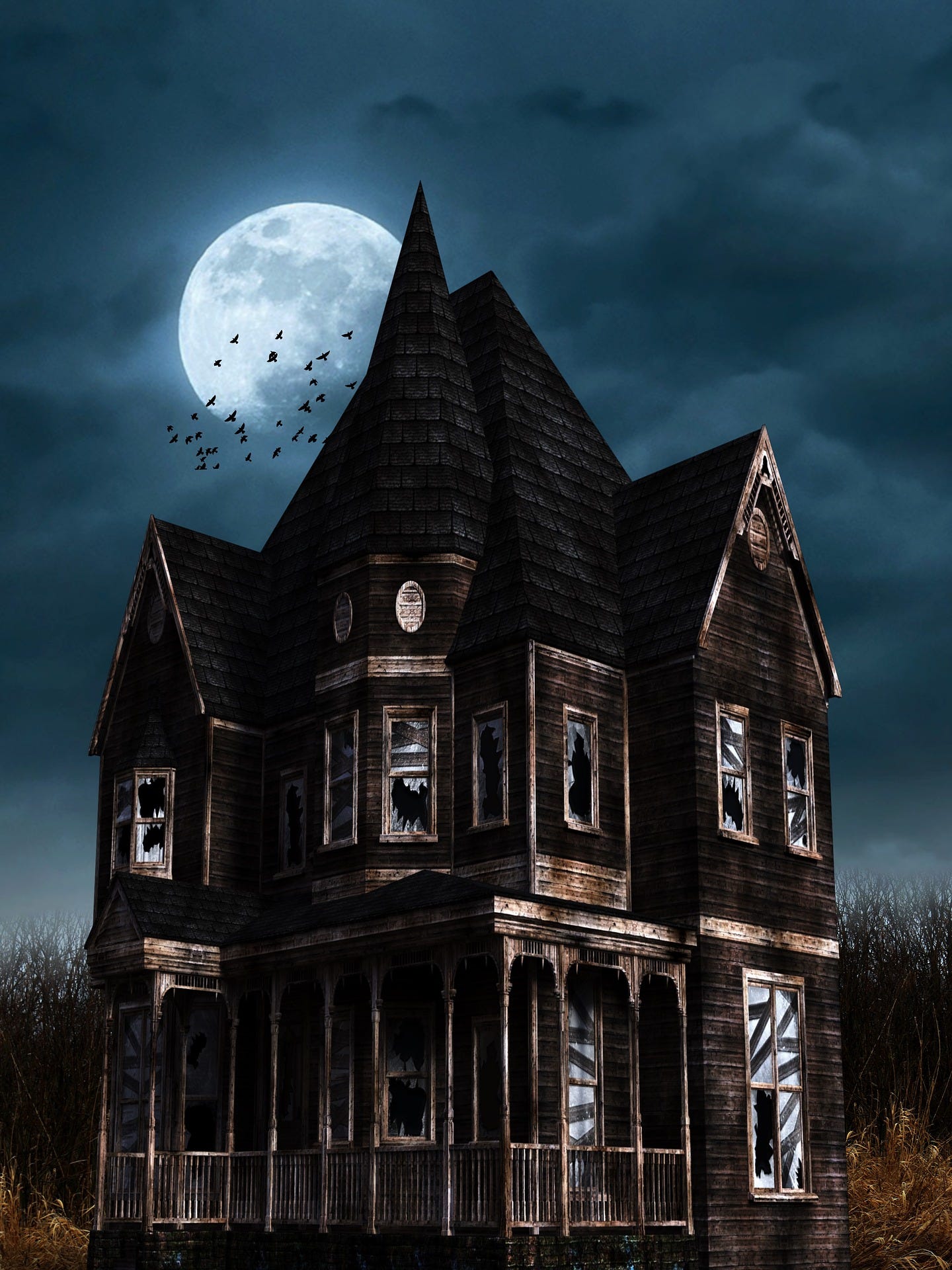 The House of Doom - Chalkboard - Medium