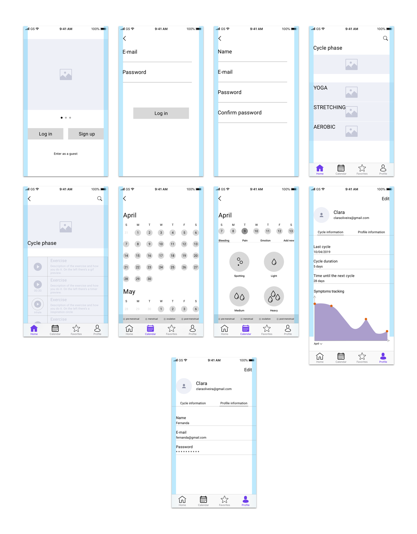 Wellness UI Case Study: Flomo app | by Juliana Furtado | Medium