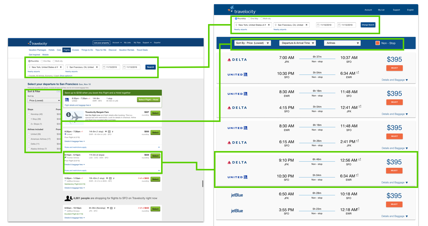 Redesigning Travelocity’s responsive website — a UX case study | by ...