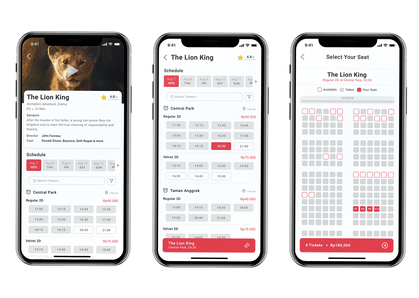 Why Splitting Ticket is Important for Moviegoers? — a UX Case Study. | by Rendiansyah Nugroho ...