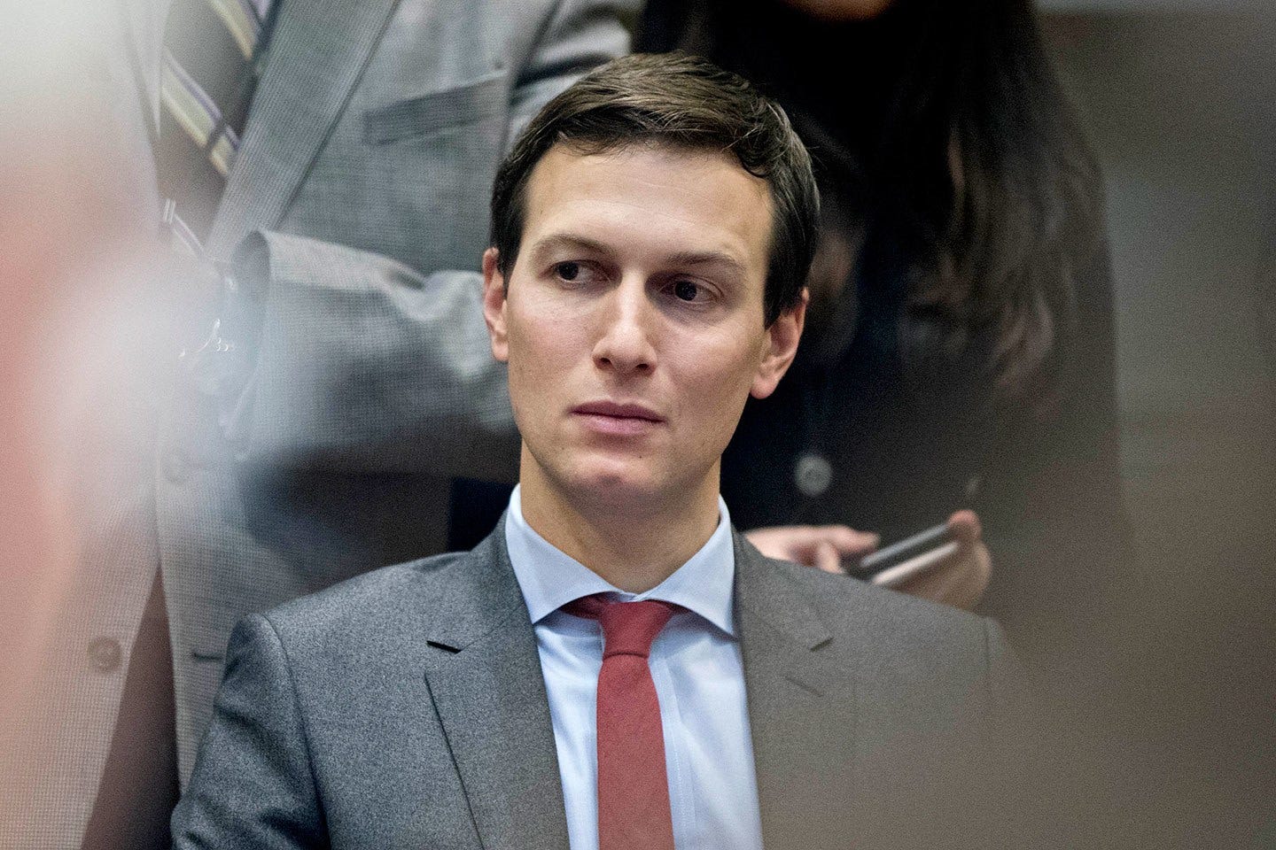 FBI scrutiny causes Jared Kushner to have first known facial expression
