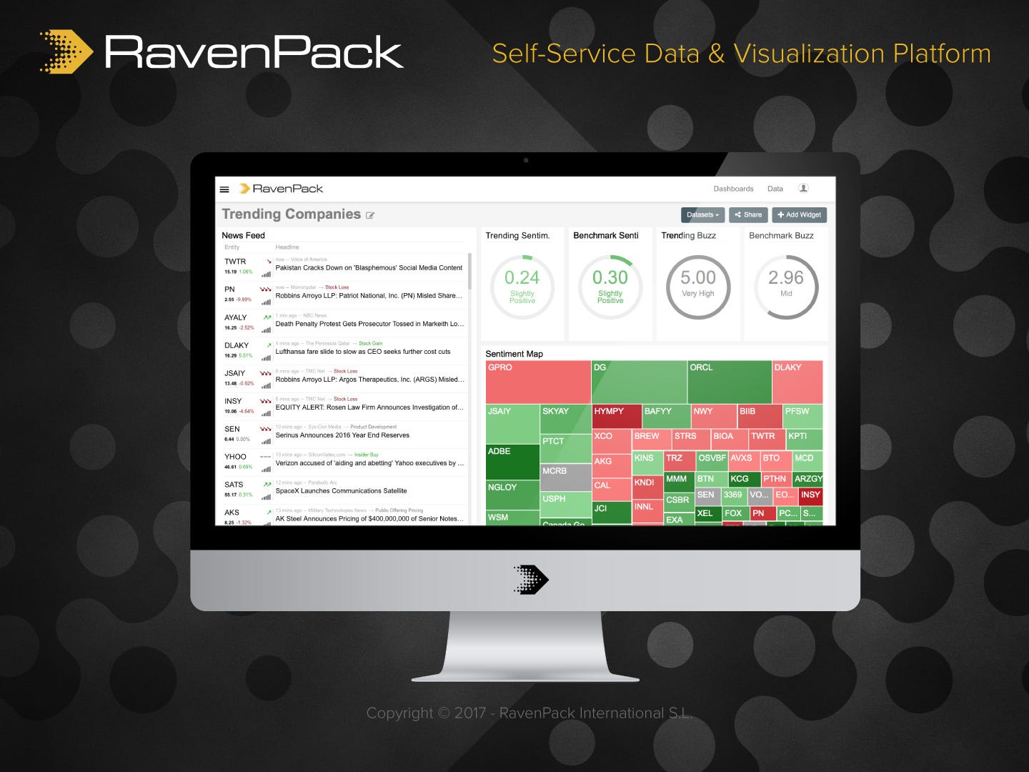 Our investment in RavenPack, the big data platform used by 70% of the ...