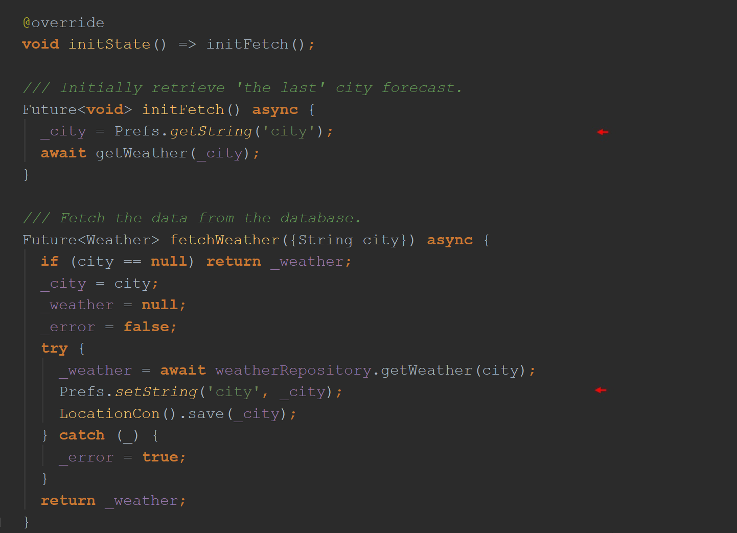 MVC in Flutter Part 3. A walkthrough apps written with an MVC… | by Greg Perry | Flutter ...