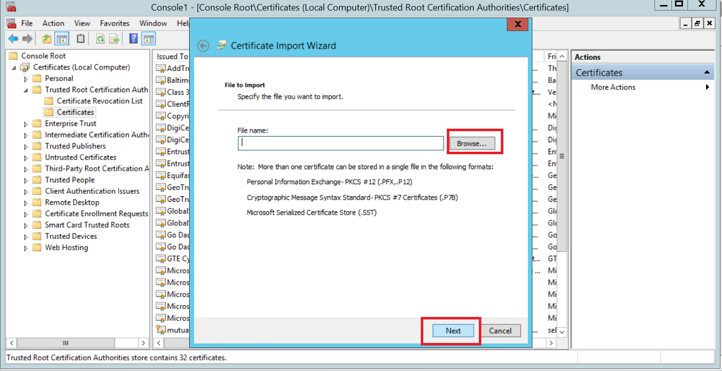 Configuring Client Certificates For Mutual Authentication On Iis 8