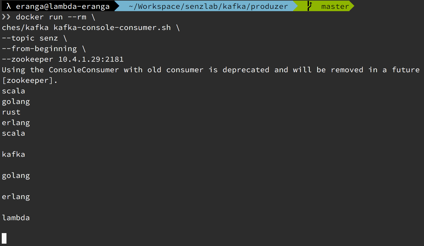 Kafka producer with Golang - Rahasak-Labs - Medium