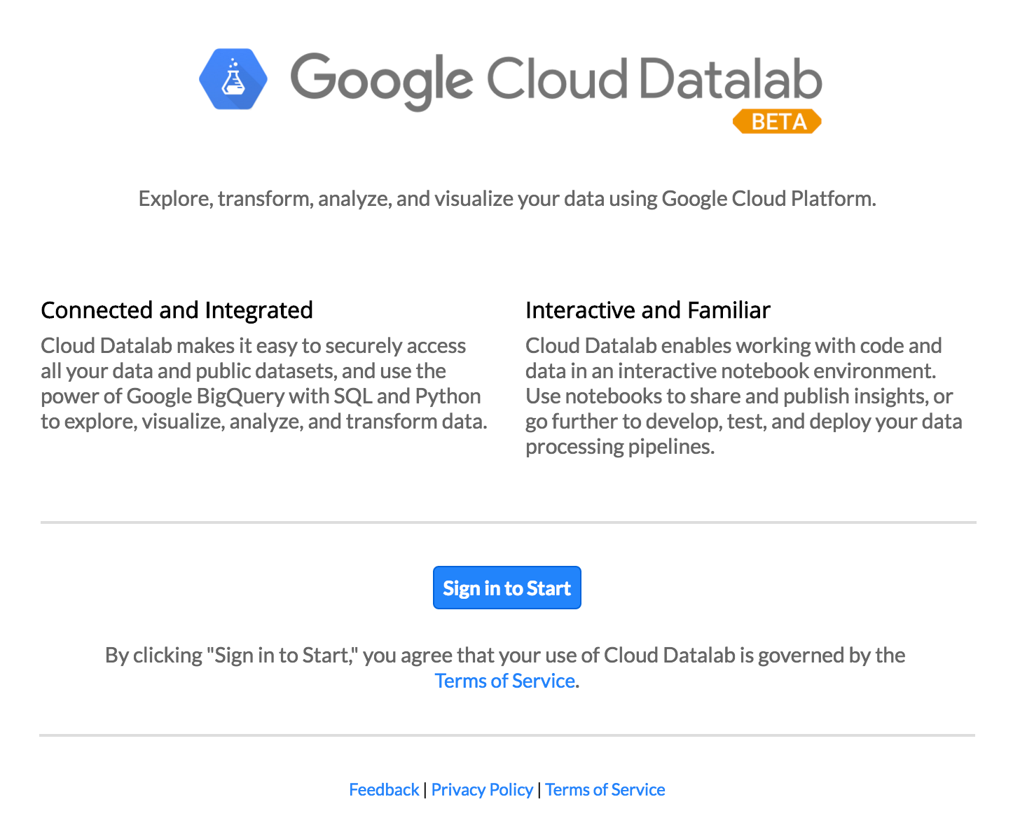 Google Cloud Datalab vs Anaconda Cloud vs Domino Datalab
