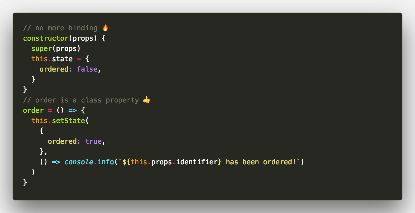 Use Class Properties To Clean Up Your Classes And React Components By
