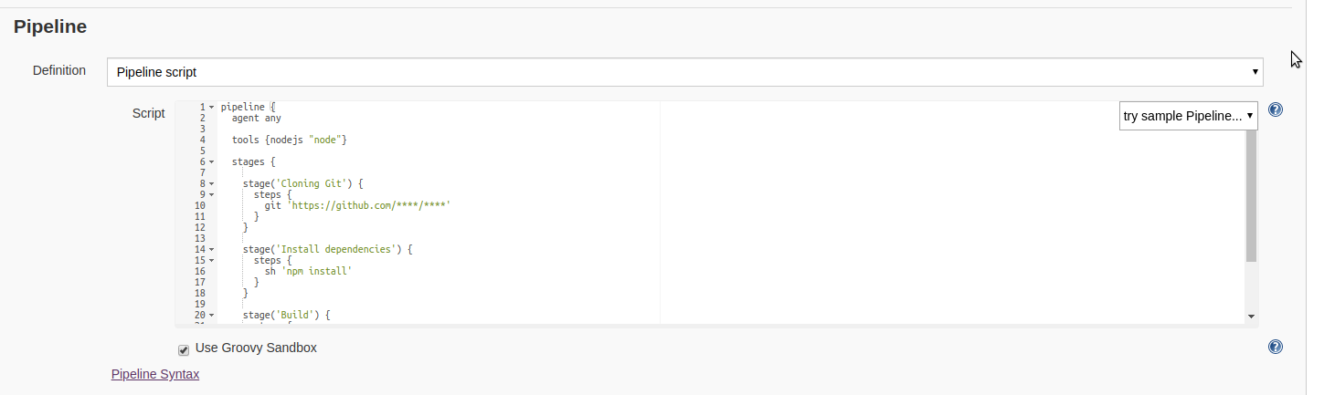 CI/CD Pipeline for a NodeJS Application with Jenkins