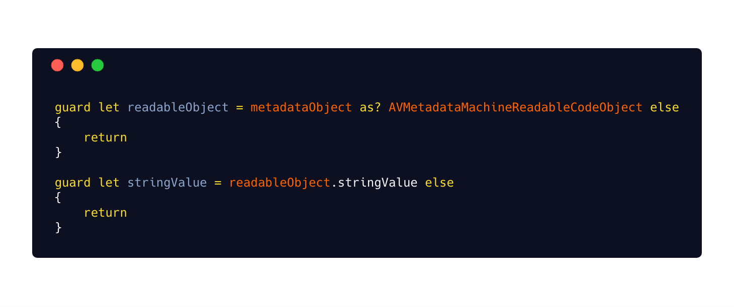 How To Read A Barcode Or Qrcode With Swift — Programming With Swift By Darren Programming