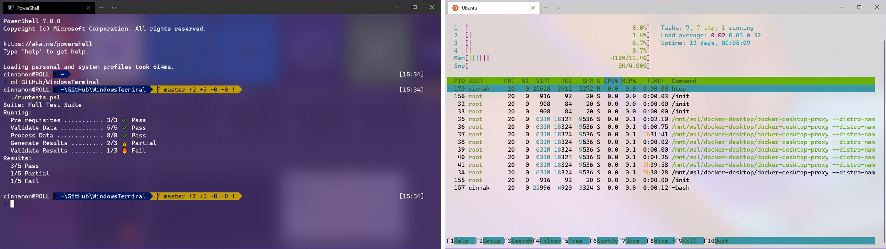 New windows terminal themes - snowines