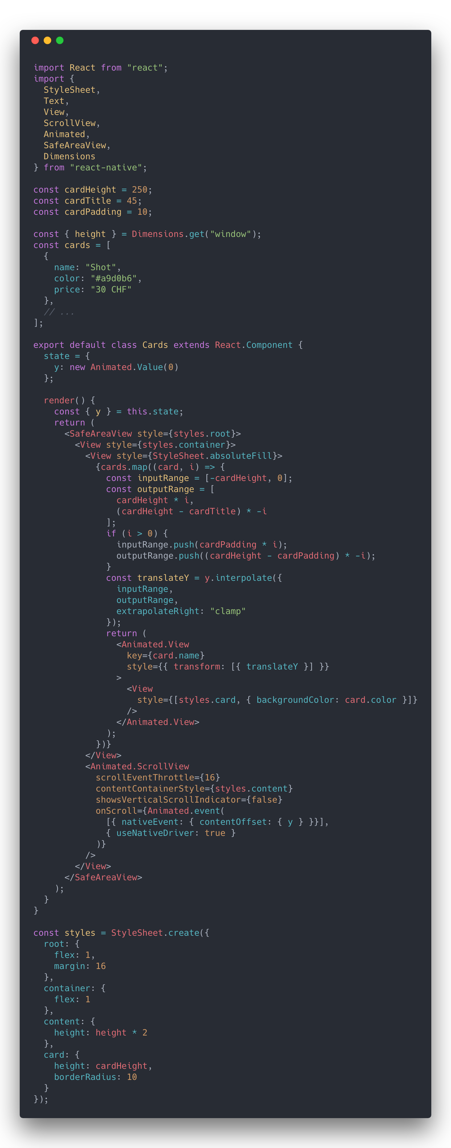 React Native Wallet Animation. This summer, I had most of my… | by William Candillon | Level Up ...