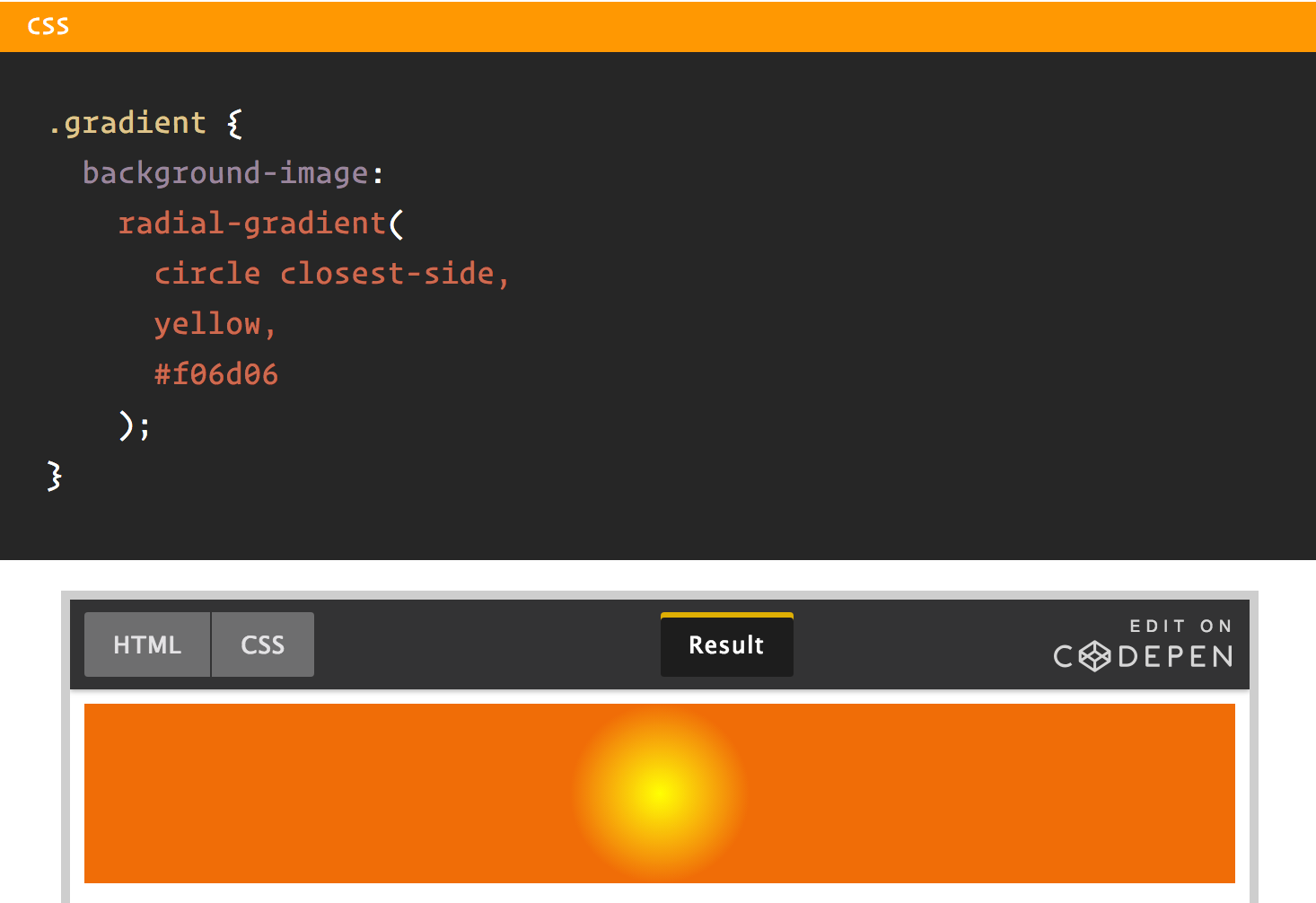 Learn CSS radial-gradient in 10 minutes or less | by MasaKudamatsu ...