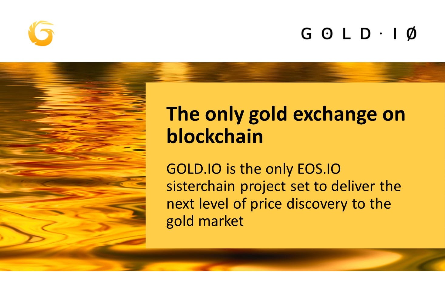 The “golden future” has arrived! — Meet the GOLD.IO DEX | by GOLD.IO ...