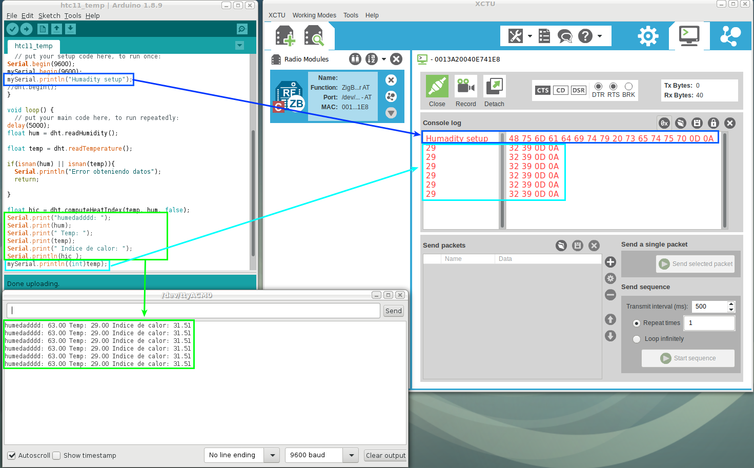 How to communicate Beaglebone and Arduino wirelessly through Xbee | by David Mata | Medium