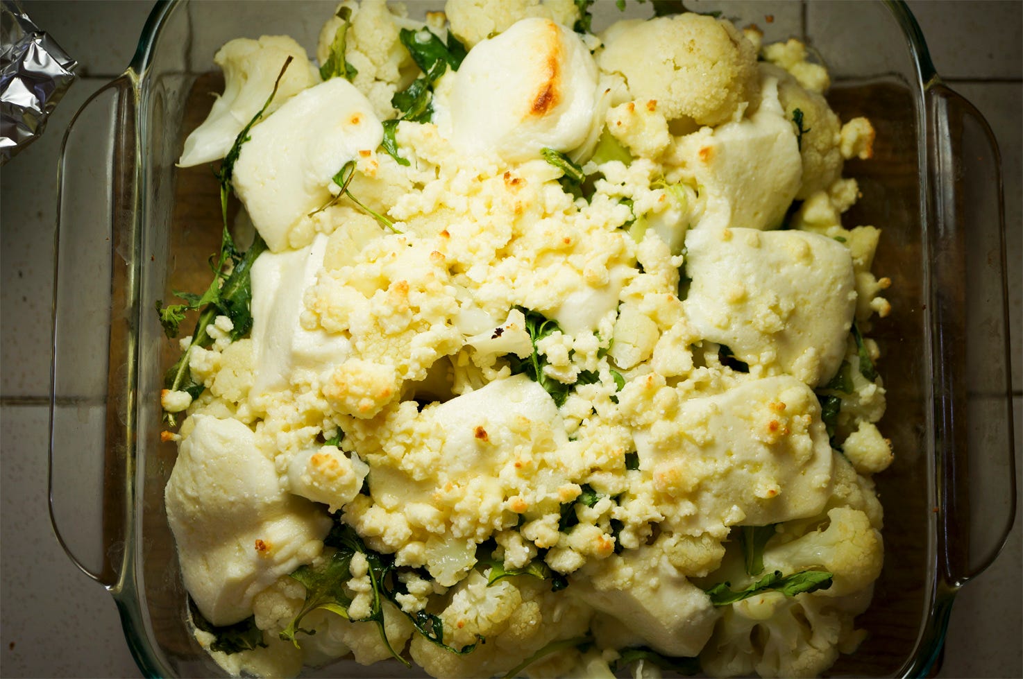 Coliflor horneada con queso y hojas | by Nino Arani | Mentiras Gourmet ...