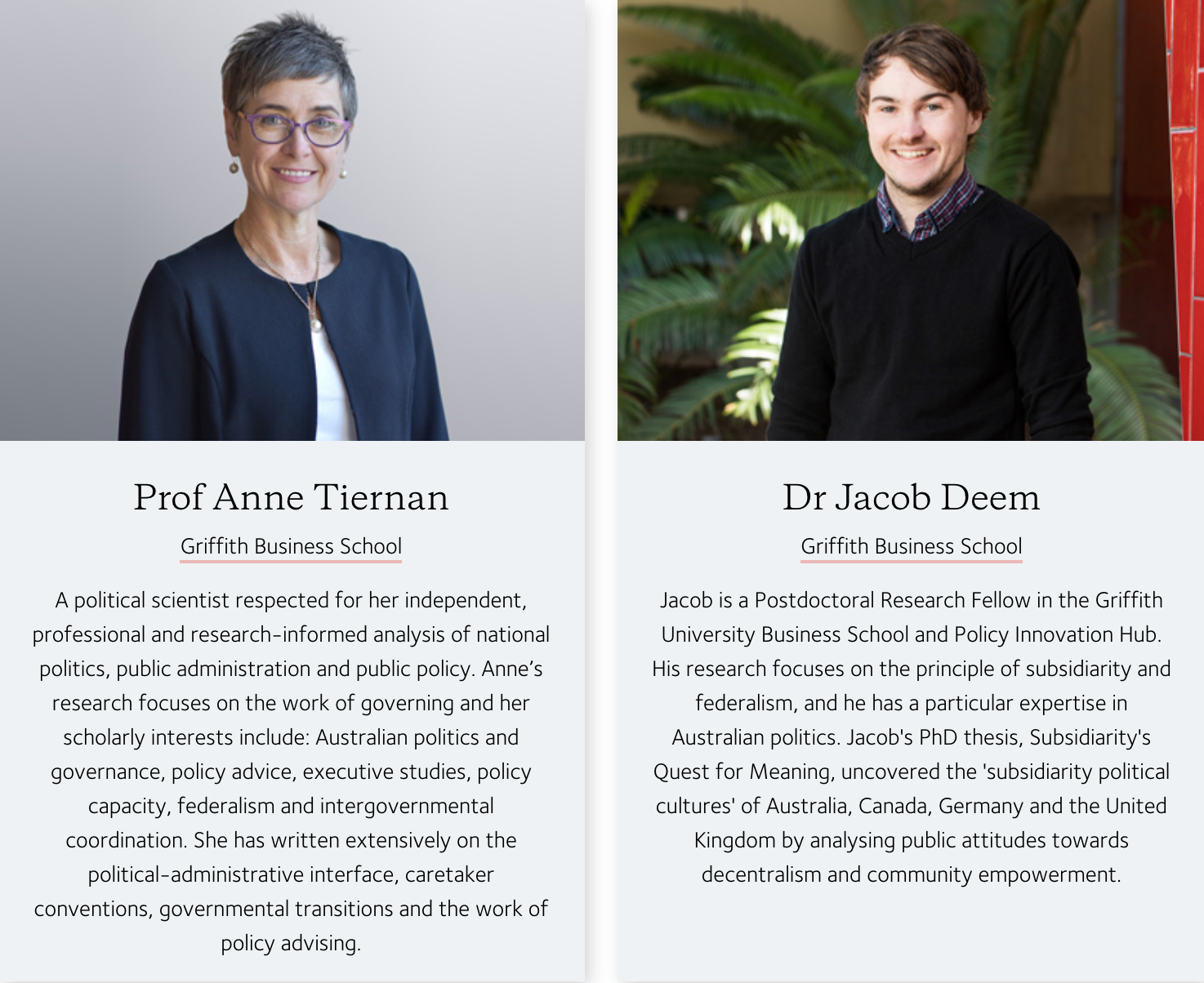 WILDCARD: RYAN. Griffith University’s panel of politics… | by Policy ...