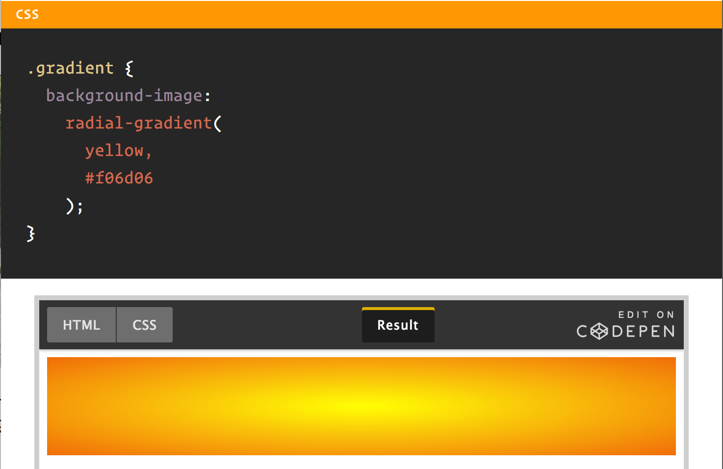 Learn CSS radial-gradient in 10 minutes or less | by MasaKudamatsu ...