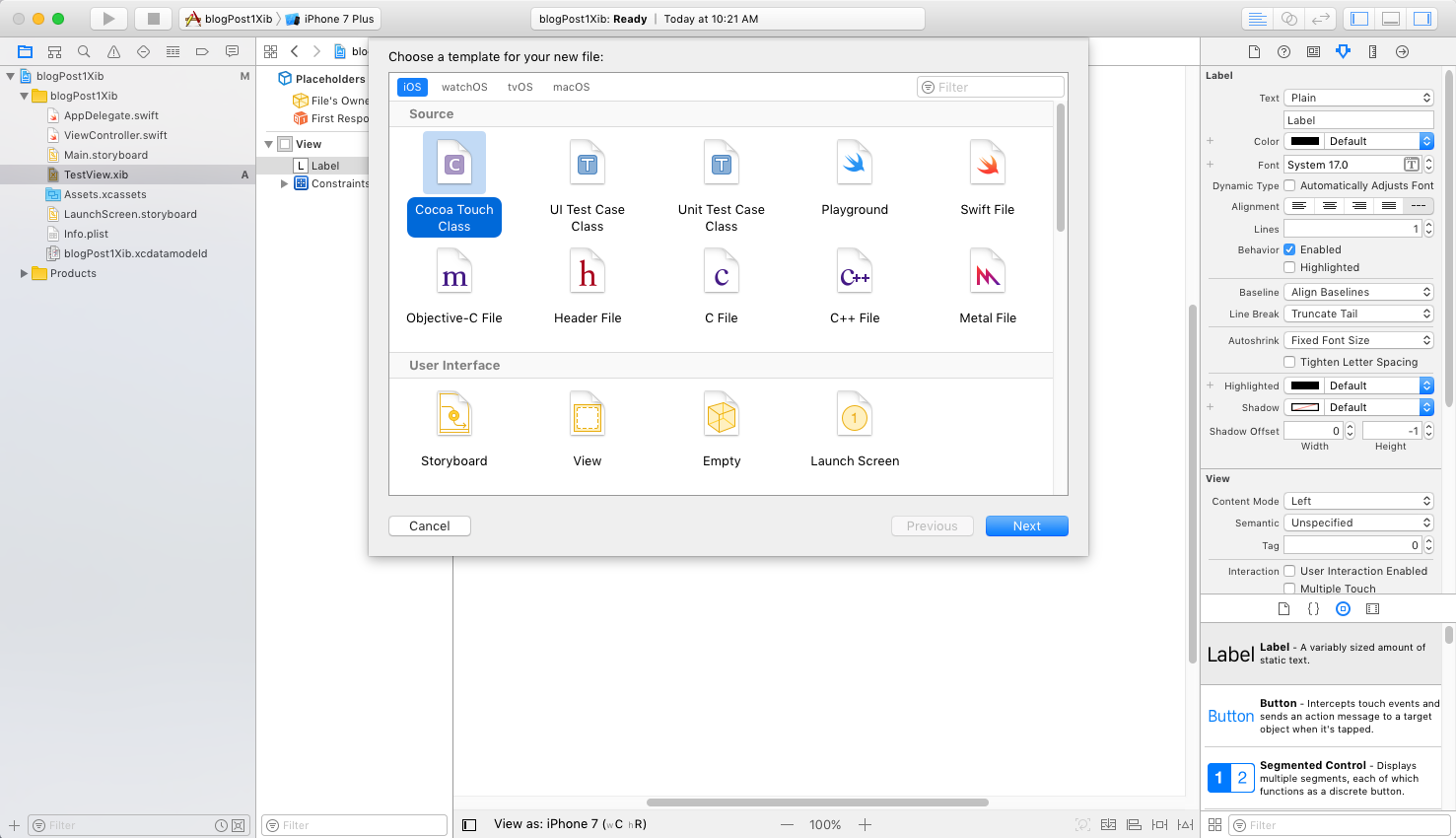 Swift — Creating a Custom View From a XIB (Updated for Swift 5) | by Brian Clouser | Better ...