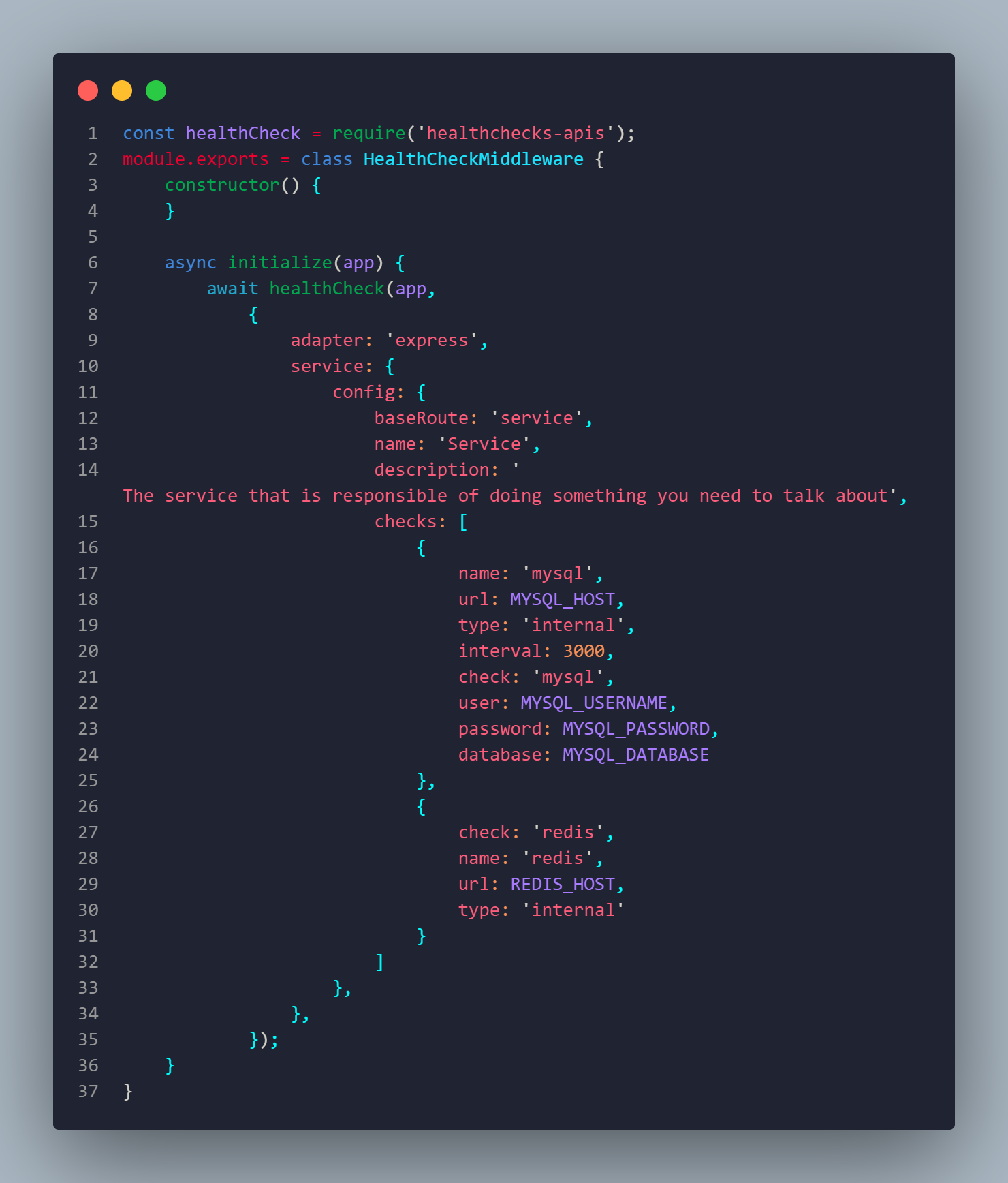 Health Checks in Node.js. One of the most important patterns in… | by Ahmad Mhaish | JavaScript ...