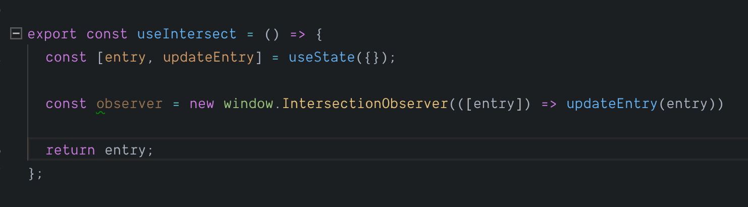 How To Use an IntersectionObserver in a React Hook - The Non ...