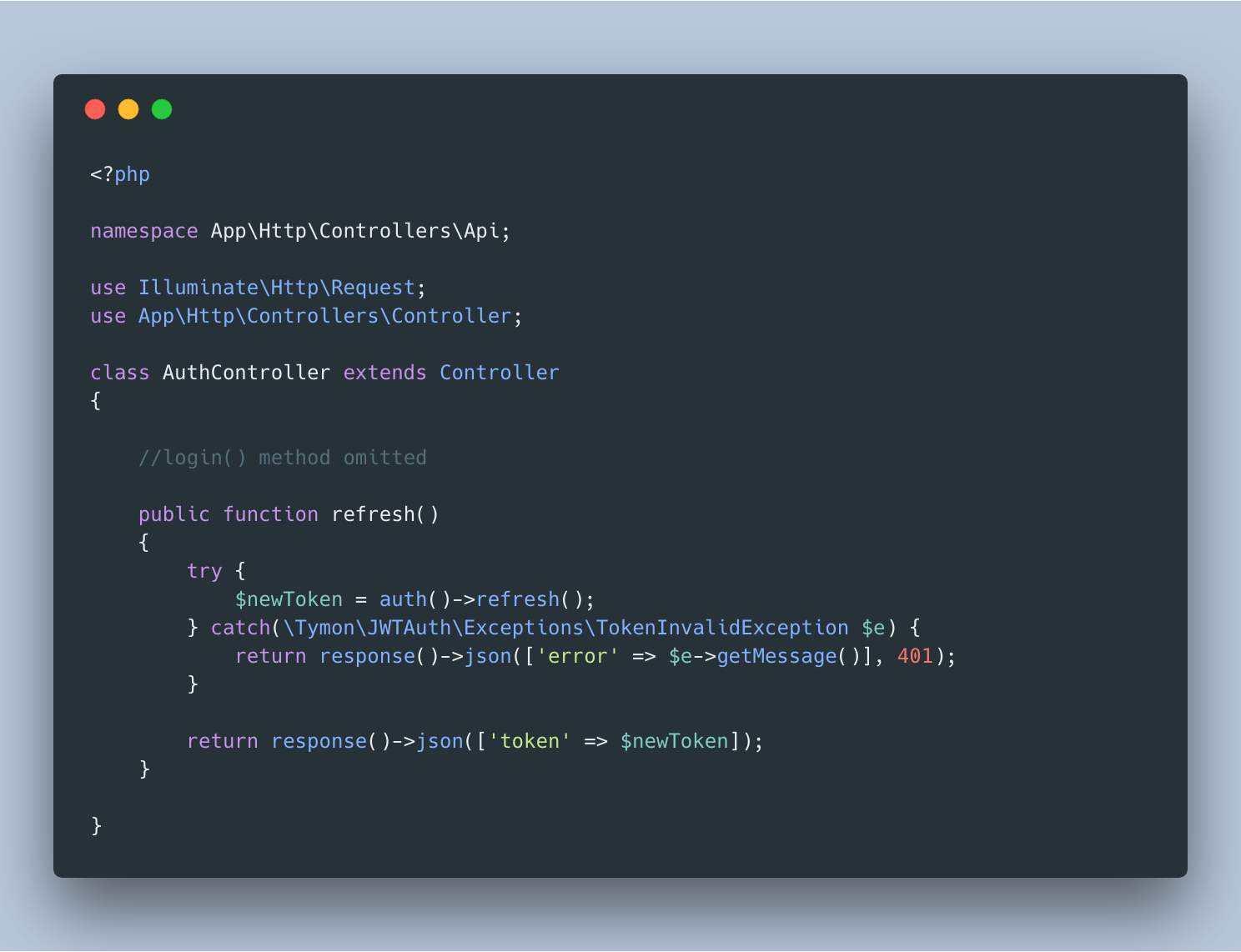 Securing your Laravel API with JWTs in 10 minutes or less | by Andrew ...