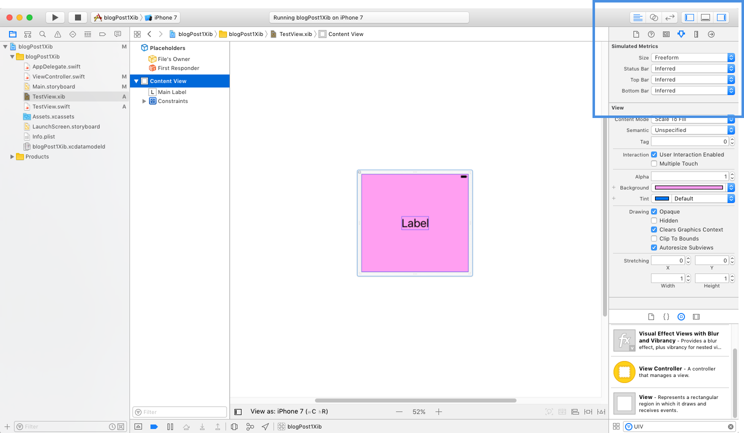 Swift — Creating a Custom View From a XIB (Updated for Swift 5) | by Brian Clouser | Better ...