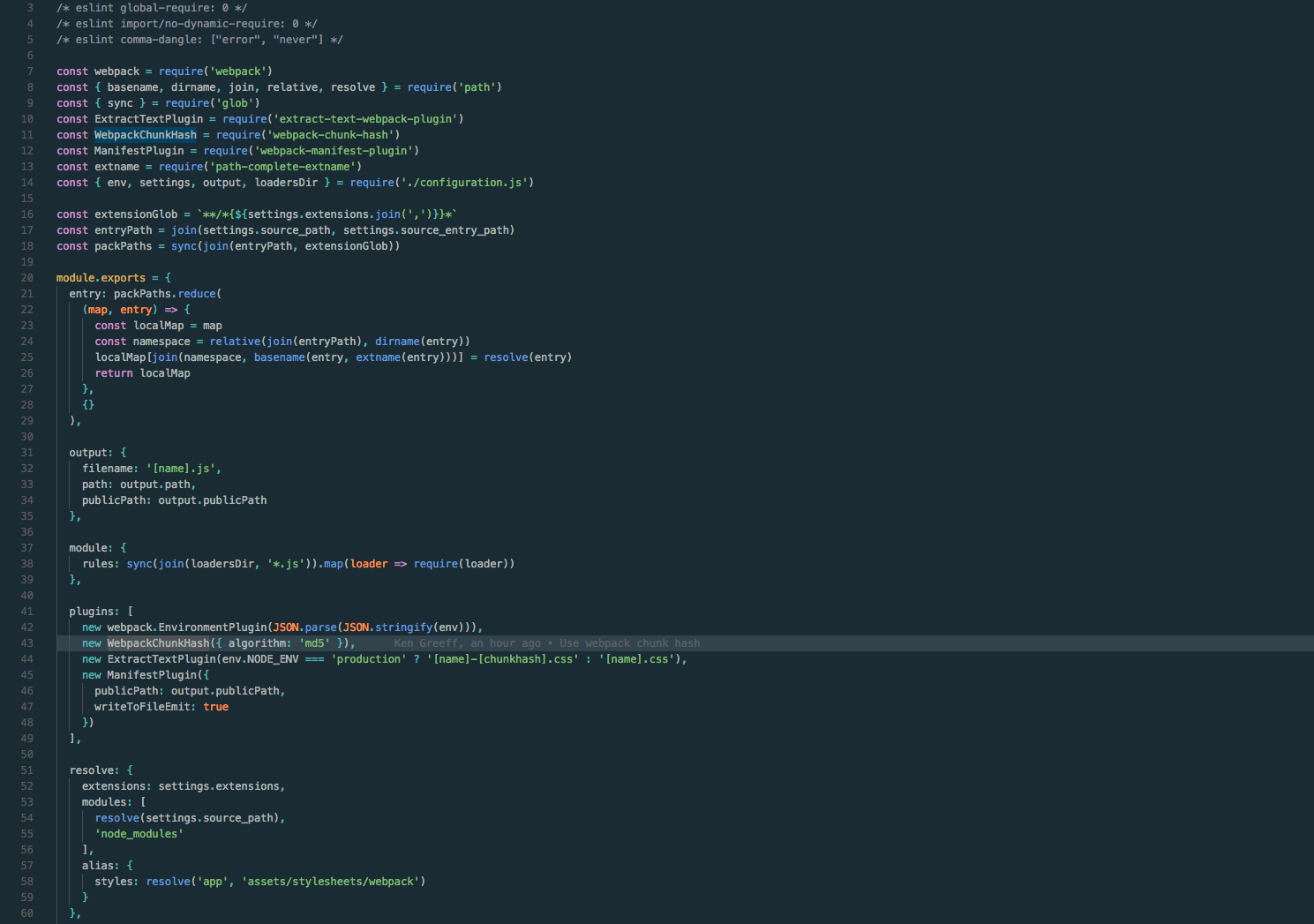 Webpacker & Rails — Consistent Manifest Hashes | by Ken Greeff | Realhub
