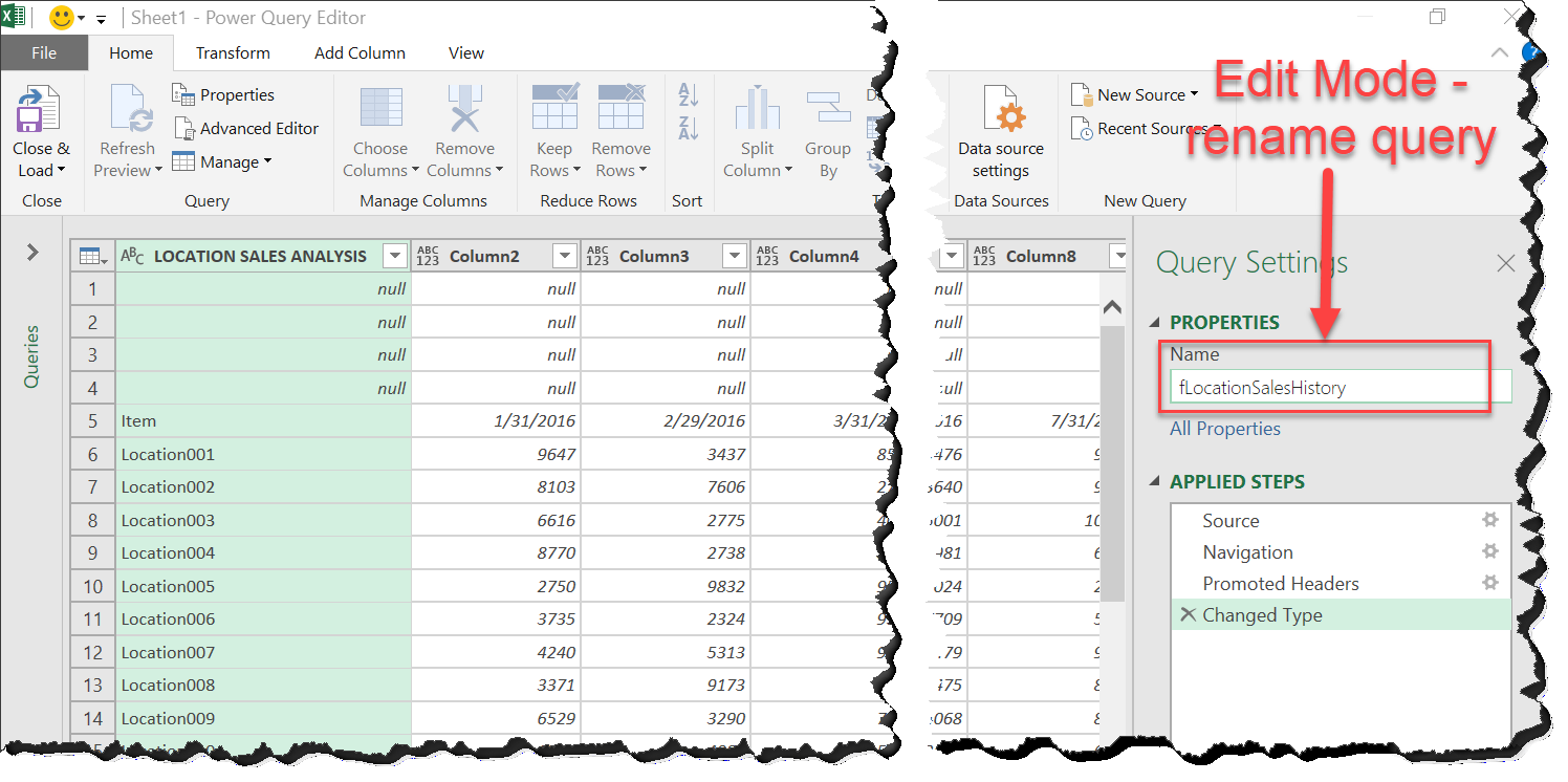 MS Excel — Connecting PowerQuery To An Excel File In The Cloud (Google Drive) — Part 2