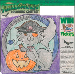 Tabernacle Sun announces Halloween Coloring Contest winners | by Admin ...